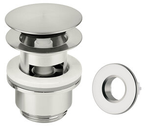 Kirkas messinki Pohjaventtiili [https://damixa.fi]